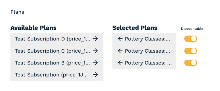 How do I add or remove subscription plans? | Paperform Help Center