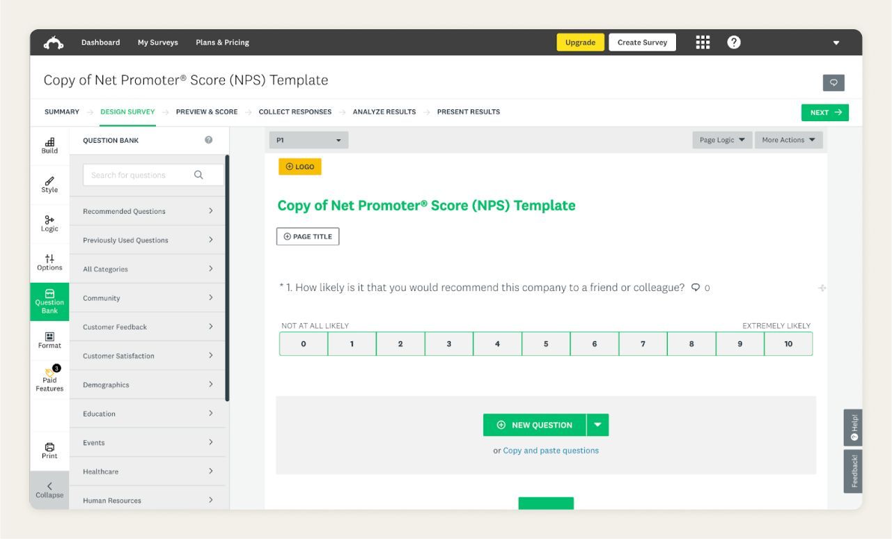 In-depth Review: Google Forms, Surveymonkey & Paperform