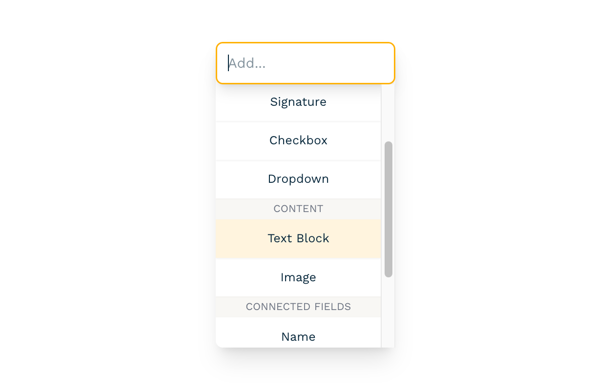 How do I add text blocks to PDFs in Papersign? | Paperform Help Center