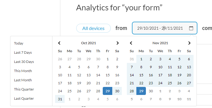 Results and Reporting Guide | Paperform Help Center
