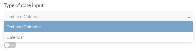 Can I show just a calendar for a date question? | Paperform Help Center