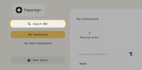 Managing documents in the Papersign Dashboard | Paperform Help Center