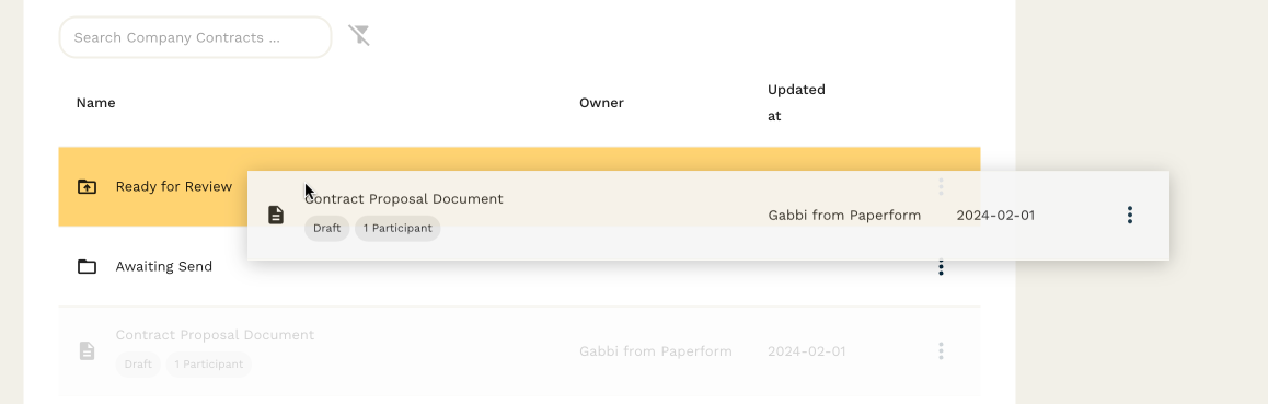 Using Spaces and Folders in Papersign | Paperform Help Center