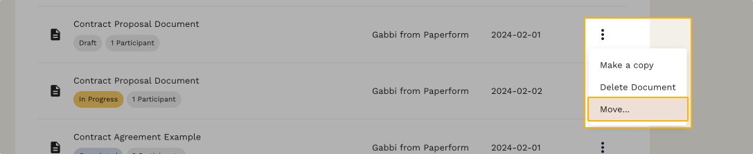 Using Spaces and Folders in Papersign | Paperform Help Center