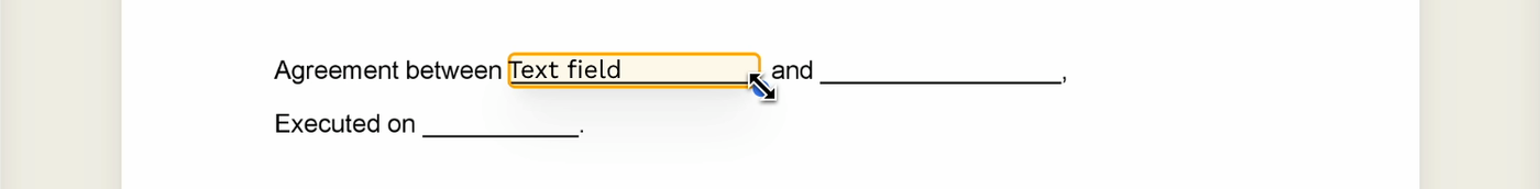 What types of fields are supported in Papersign, and how are they ...