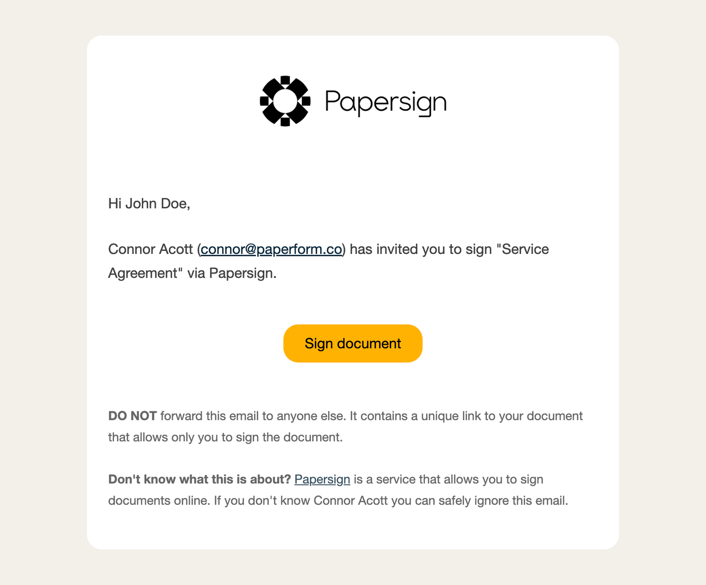Papersign Signers' Guide | Paperform Help Center