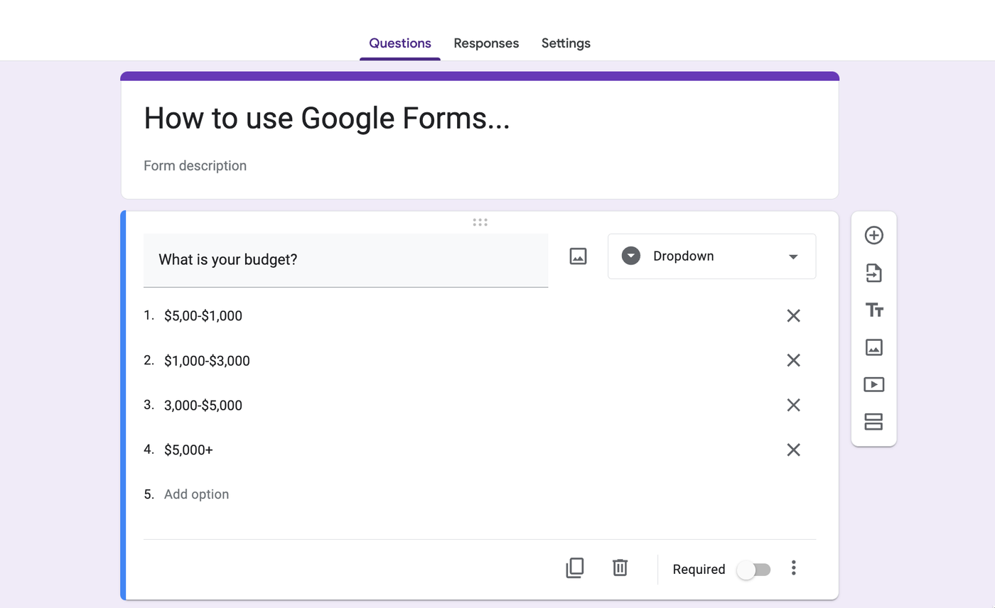 Forms Google Forms How To Make A Google Form Complete Guide