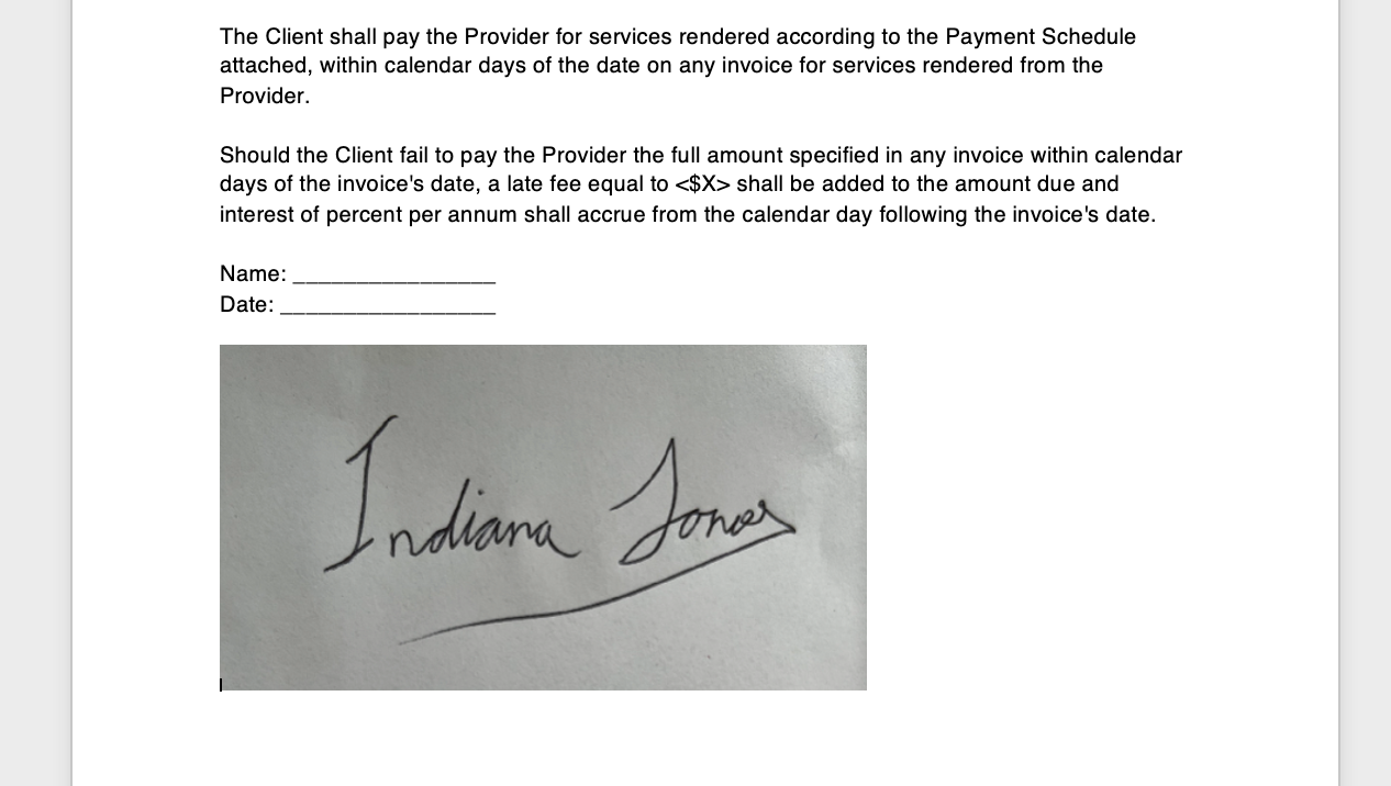 How to add an electronic signature in Microsoft Word (5 easy steps)