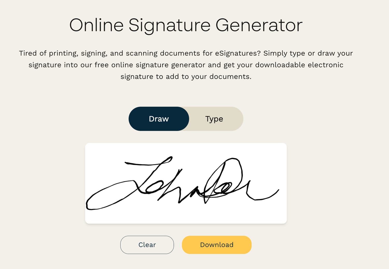 Does your signature have to be your full name?