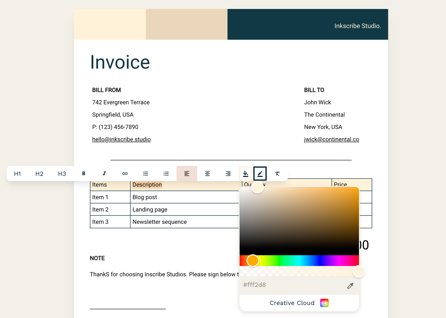 How to write an invoice in 5 easy steps (steal our template)