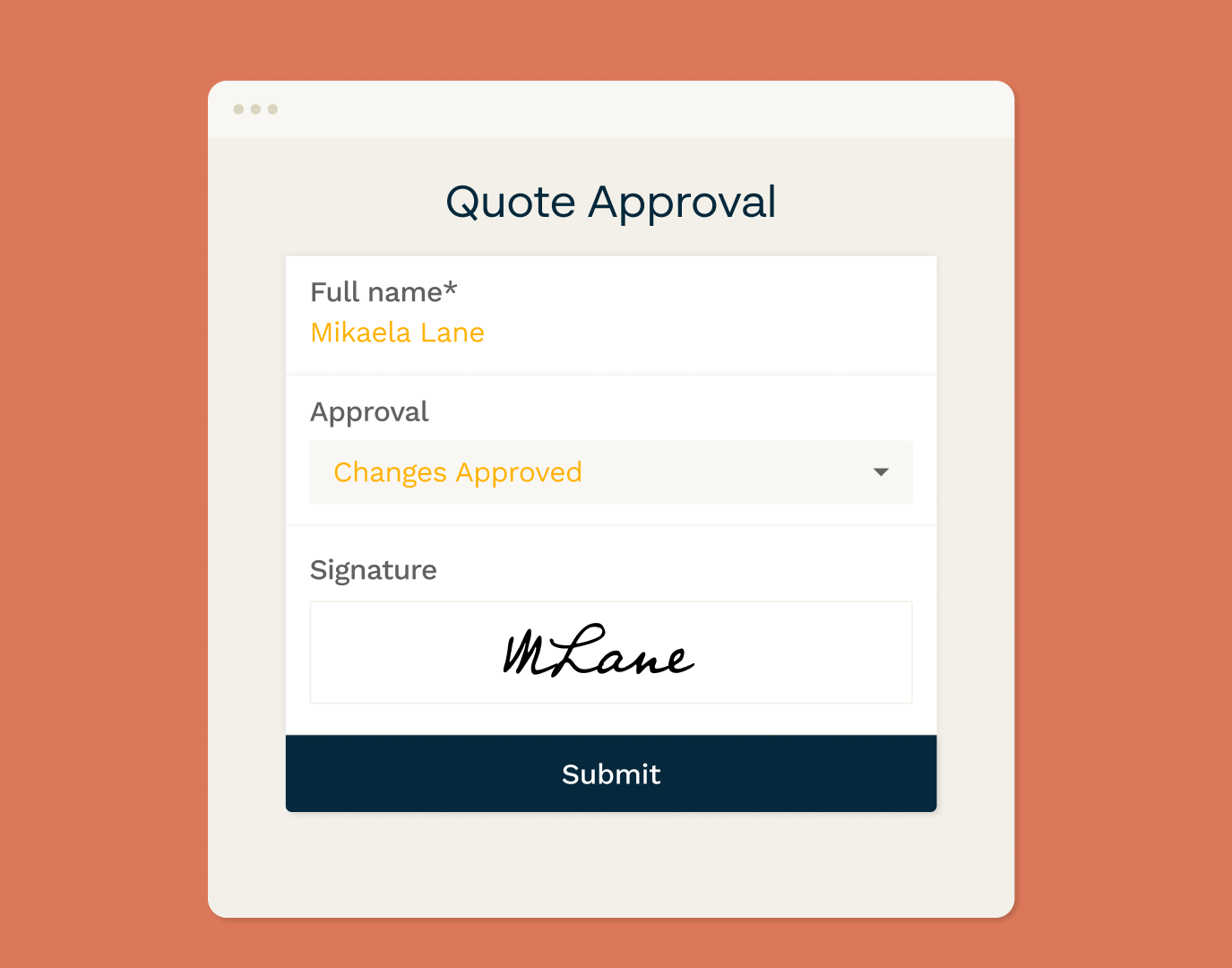 Secure Electronic Signatures for Sales teams