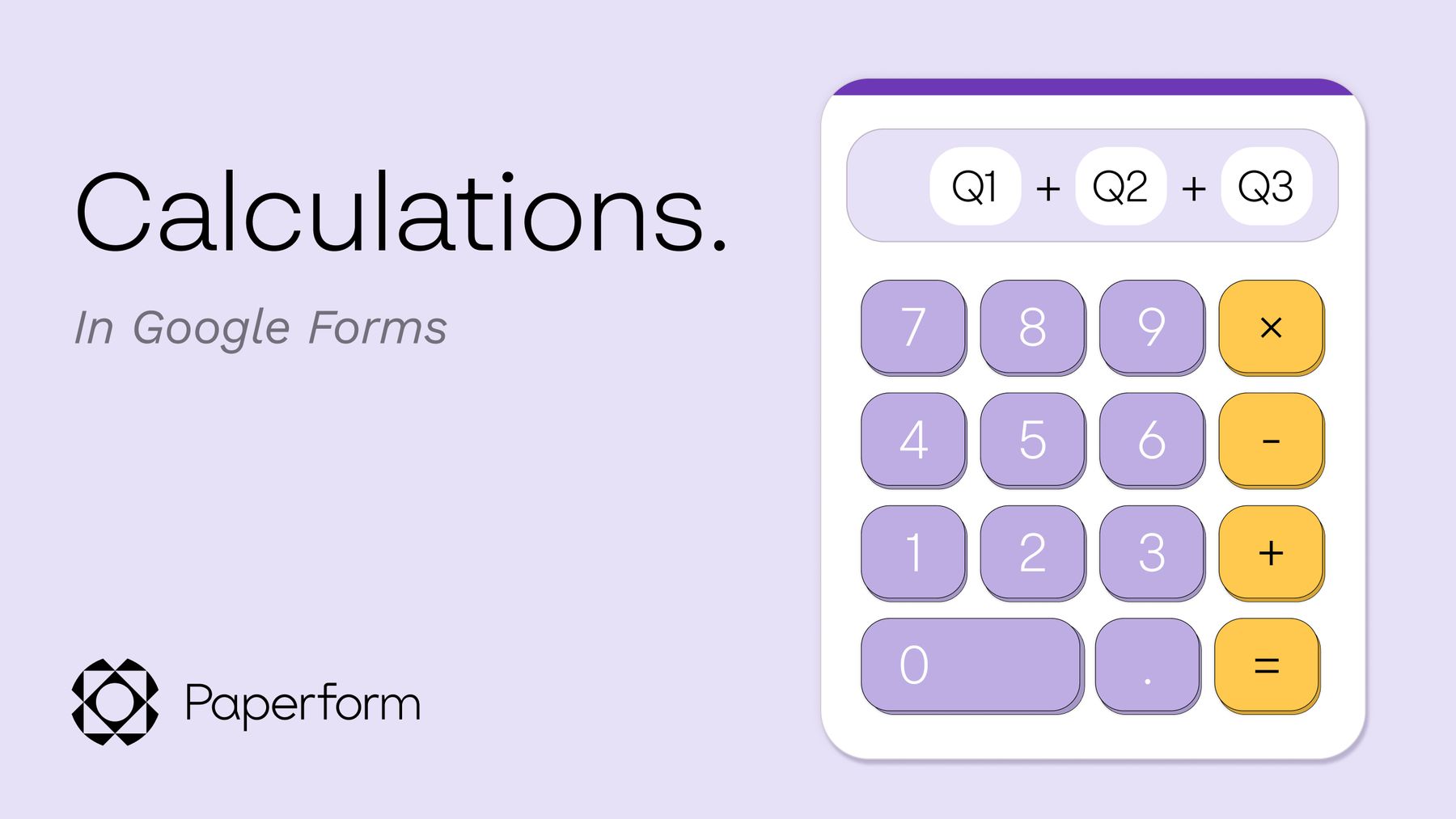 How To Add Points And Calculations In Google Forms