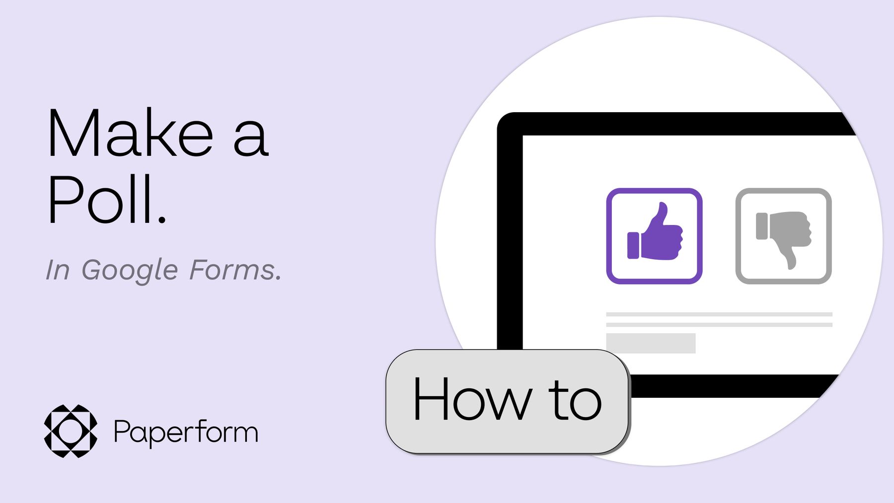 How To Make A Poll In Google Forms