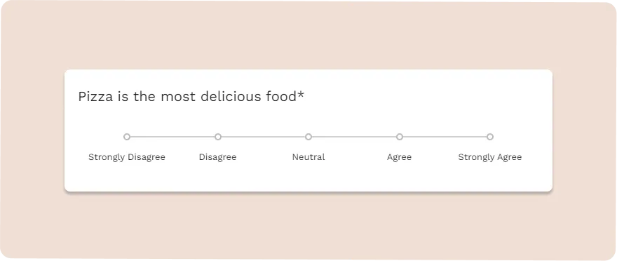 semantic differential scale