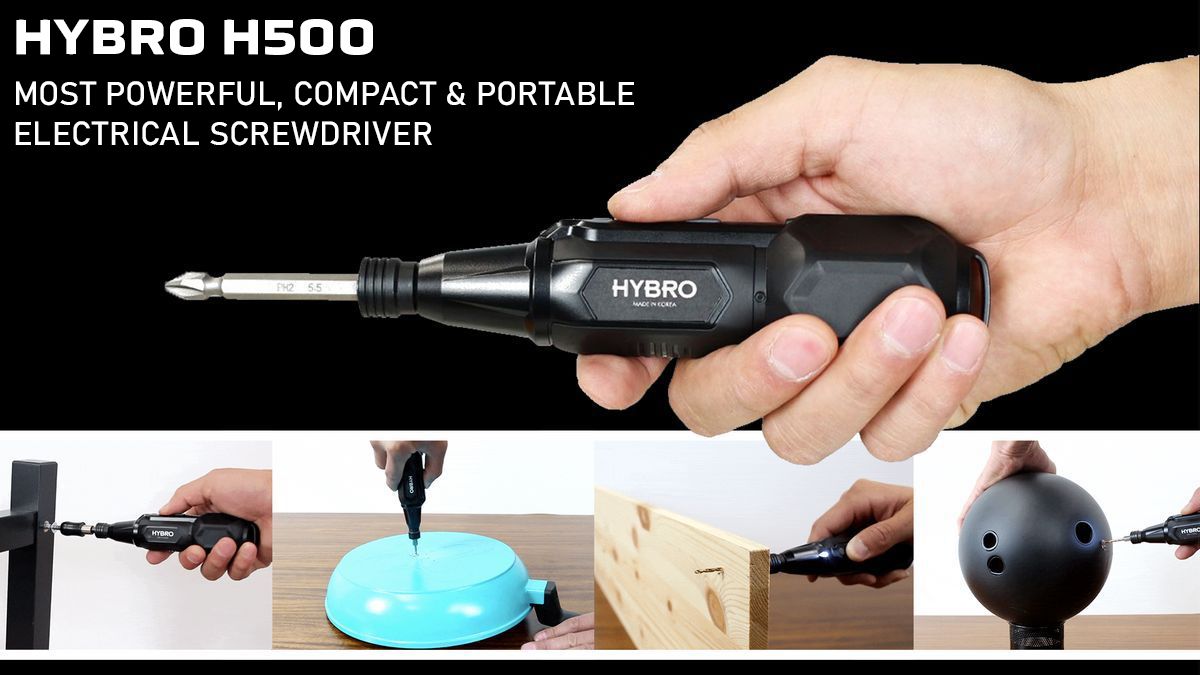 Hybro H500 | Most powerful, compact E-screwdriver