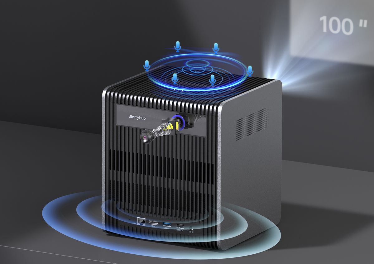 StarryHub 首個四屏無線投影機 ｜香港首發集購