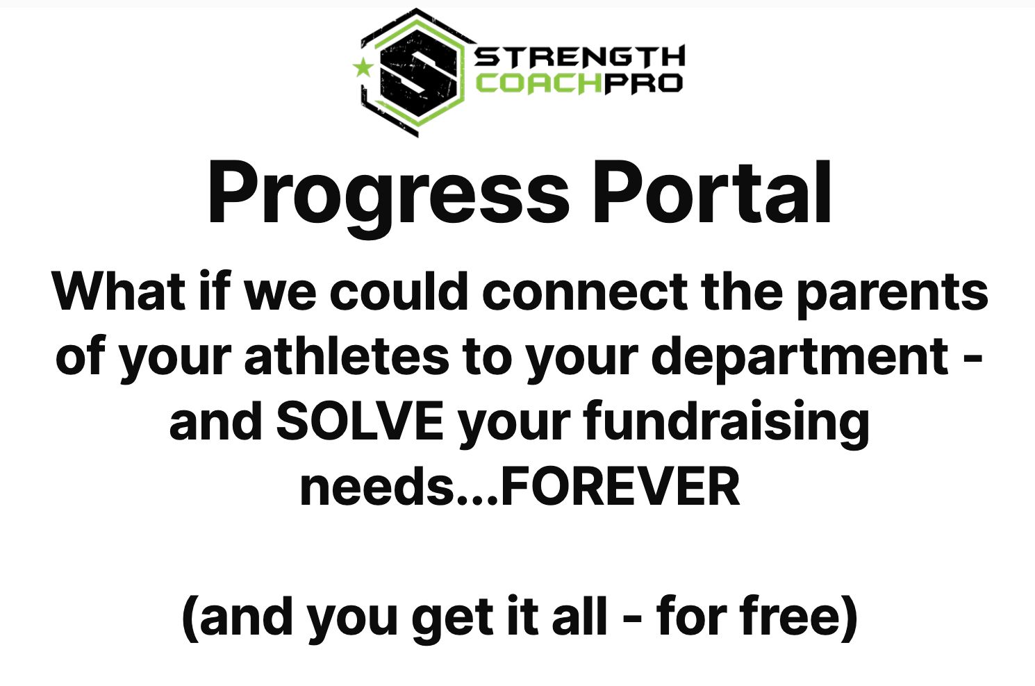 Strength Coach Pro - Progress Portal
