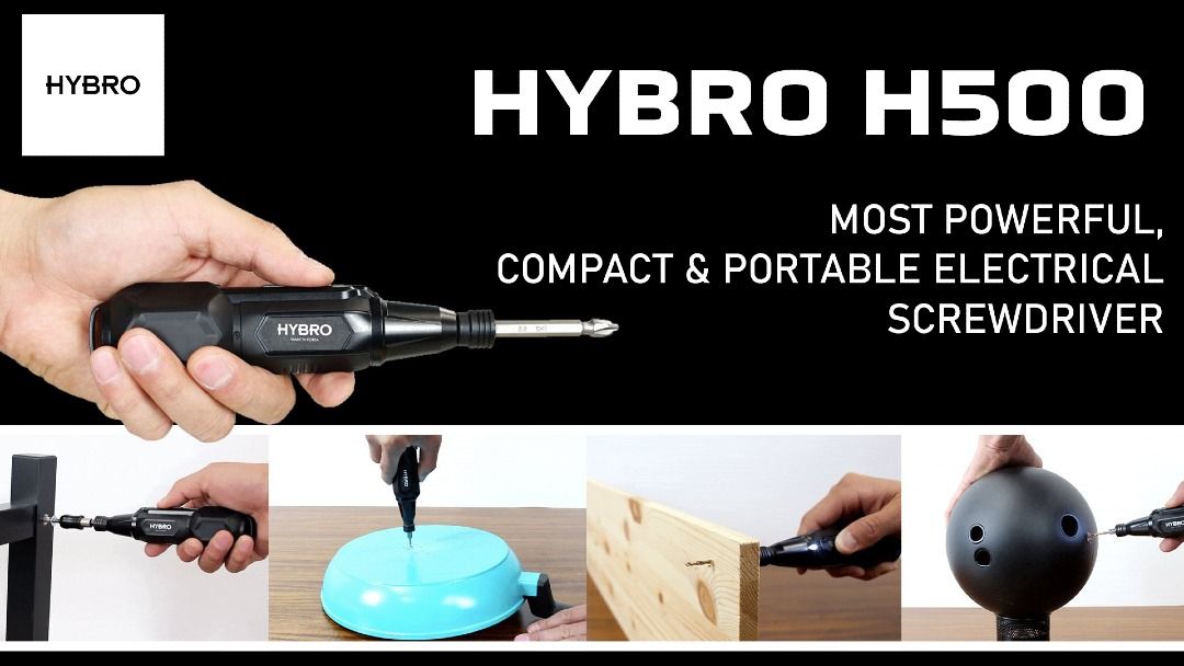 Hybro H500 | Most powerful, compact E-screwdriver