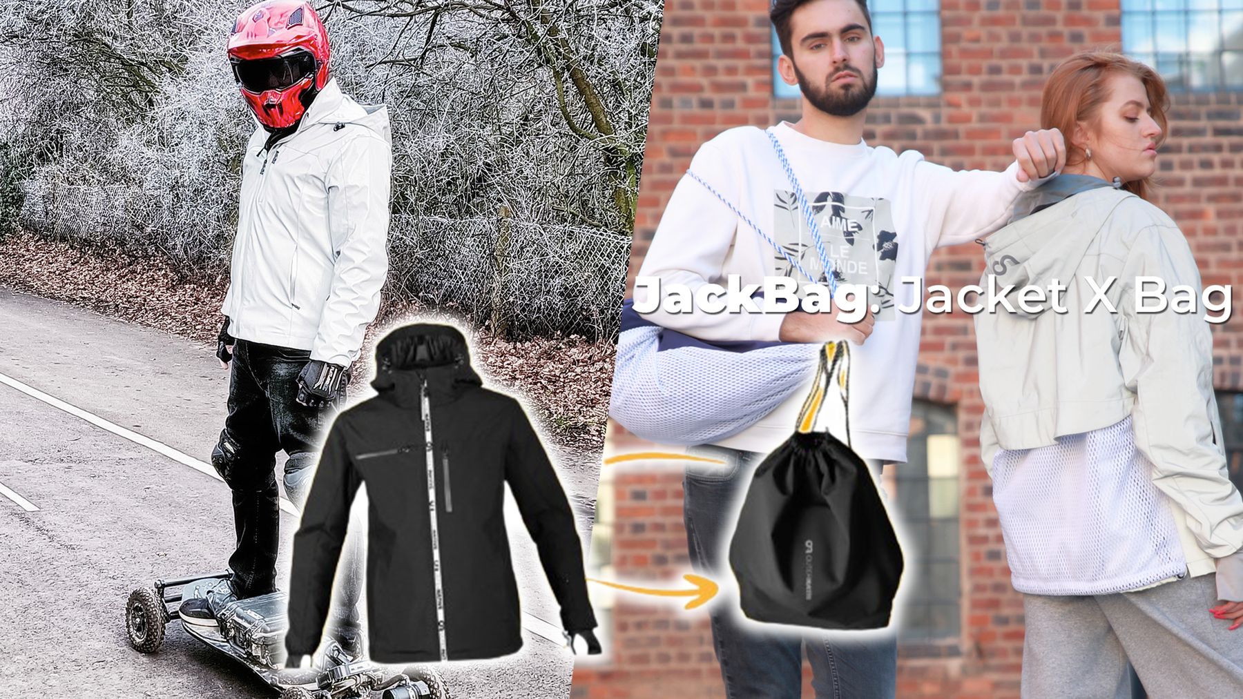 JackBag 鐵騎盔甲機能戰衣背包 | 香港早鳥優惠登記中