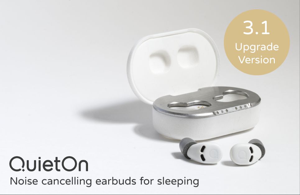 QuietOn 3.1 Noise cancelling earbuds for sleeping｜Malaysia Exclusive ...