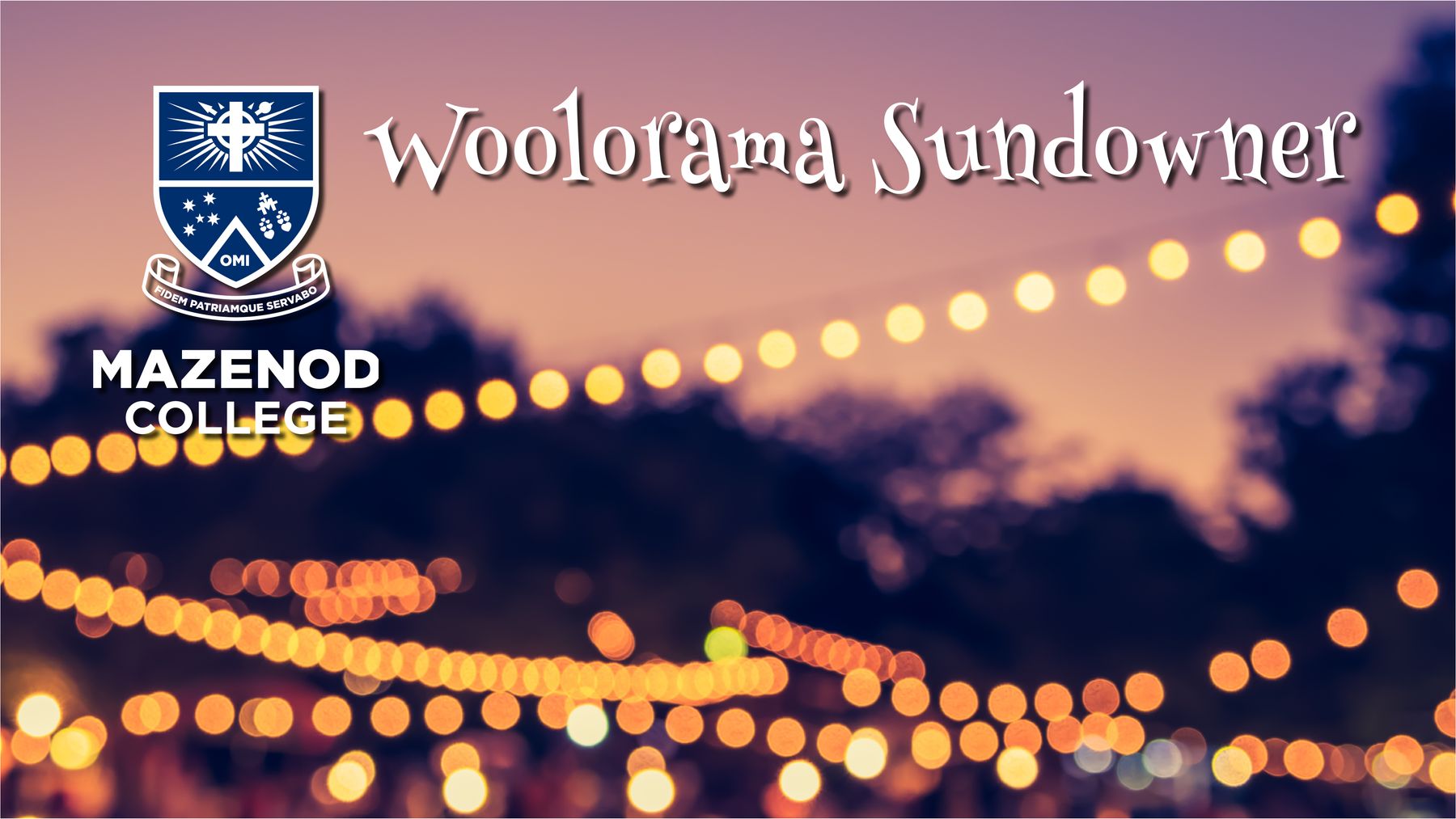 Woolorama Sundowner Invite