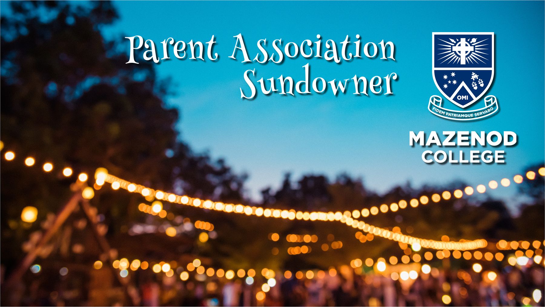 Parents Association Sundowner Invite