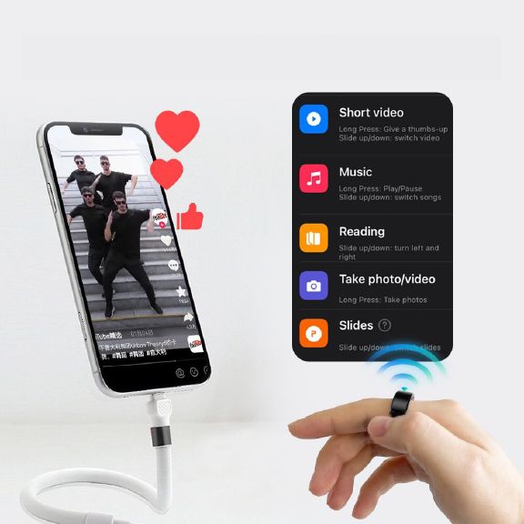 AIZO Ring 遠端遙控 X 健康生活 全方位智能戒指｜香港首發集購